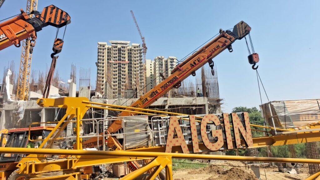Luxury Properties in Ghaziabad | AIGIN Royal Park Construction Updates